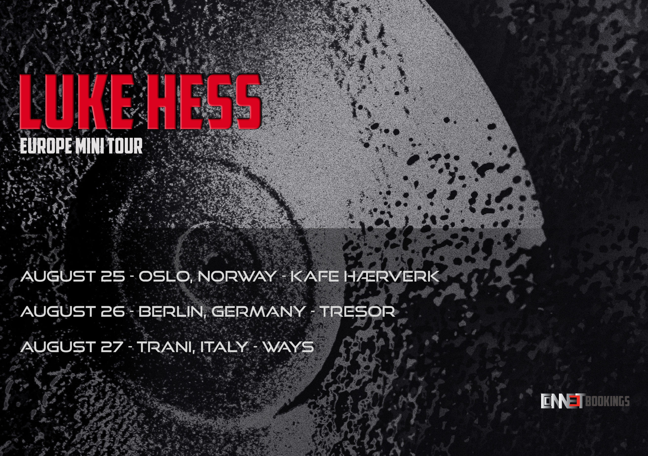 Luke Hess to play 3 dates in Europe this week-end! | CONNECT